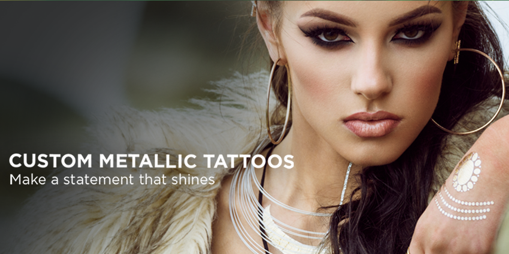 Custom Metallic tattoos – TattooFun.com