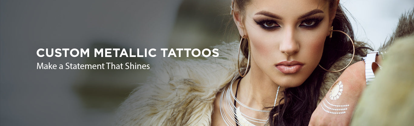 Custom Metallic tattoos – TattooFun.com